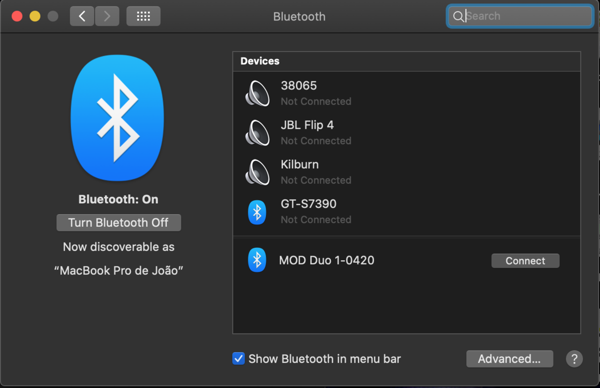 Bluetooth - MOD Wiki